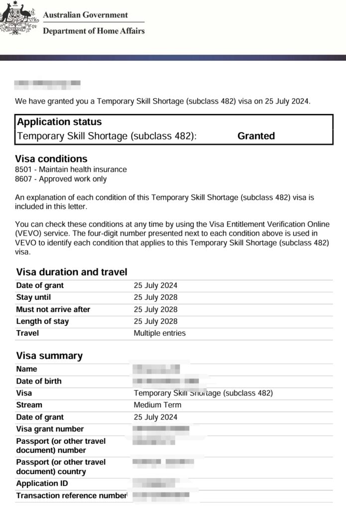 Case Study: Success Stories of Securing Australian Temporary Skill ...