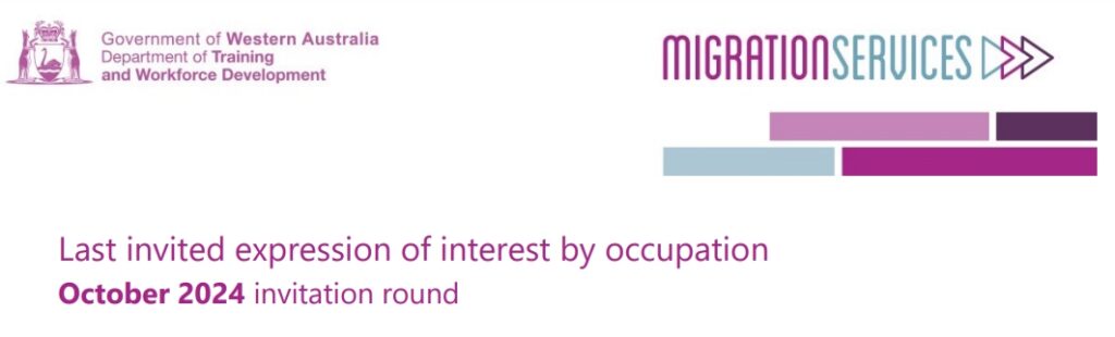 Western Australia(WA) Invitation Round 3 Summary – October 2024 - Kris ...