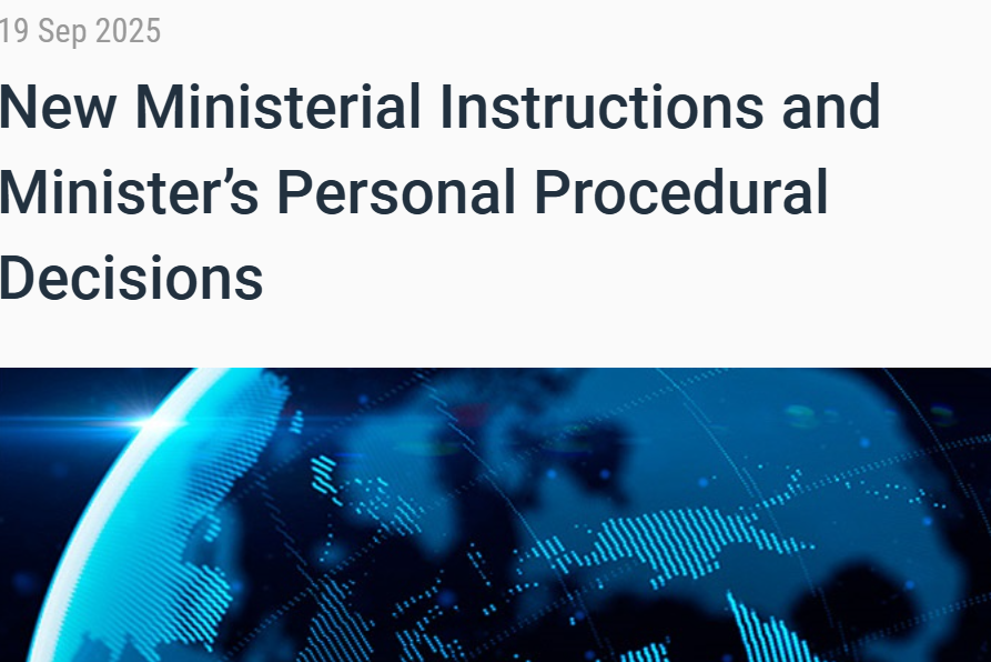 Ministerial Intervention in Australia (2025): New Rules and 12 Criteria ...